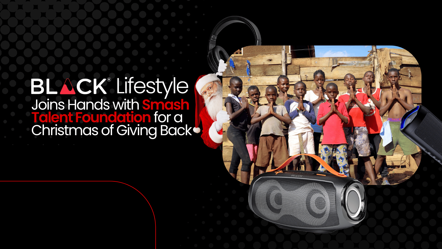 BLACK Lifestyle Joins Hands with Smash Talent Foundation for a Christm